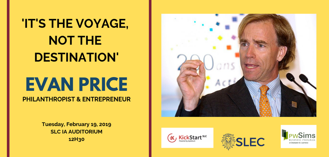 Guest speaker Evan Price, President and CEO of C02 Solutions Inc ...